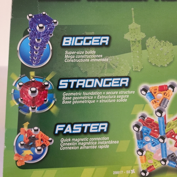 Mega Bloks | Toys | Magnext Magnetic Ultimate System 29825 Mega Bloks ...